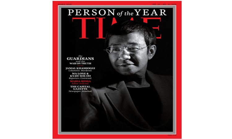 Maria Ressa Of Rappler Among TIME's "Person Of The Year" 2018