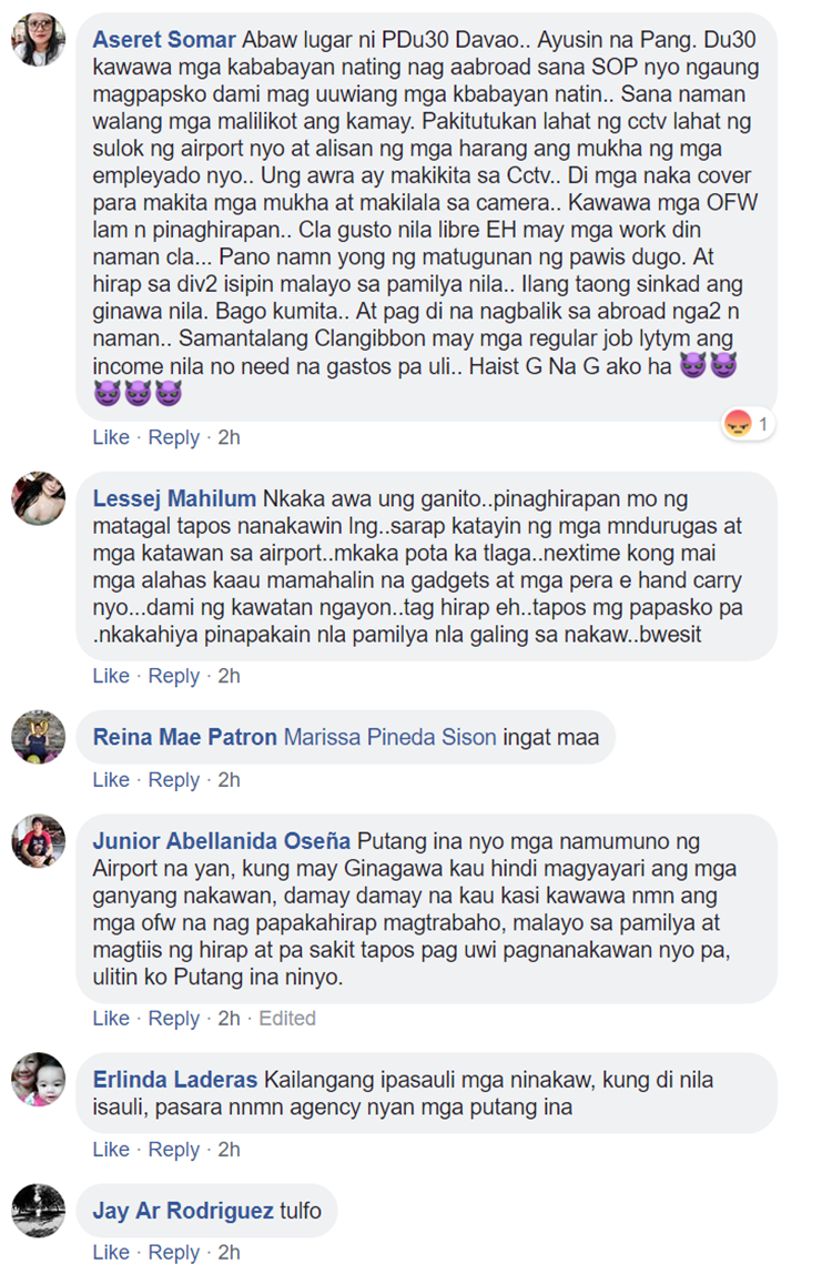 Another OFW Complains After Victimized By Luggage Theft At Airport