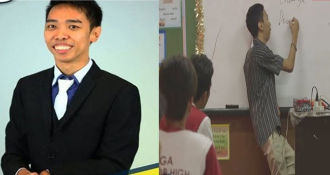 PWD Teacher Richard Navor Uses Disability As Inspiration