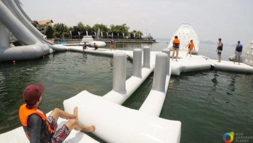Philippine South’s First Inflatable Aqua Park In Batangas