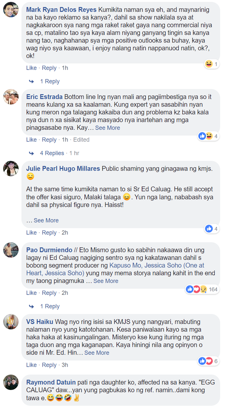 Pinoy Journalist Urges Netizens To Stop Bashing Ed Caluag