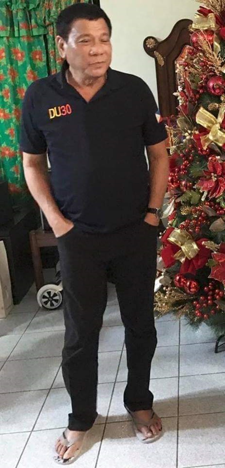 IN PHOTOS: President Duterte's Simple Way of Celebrating New Year