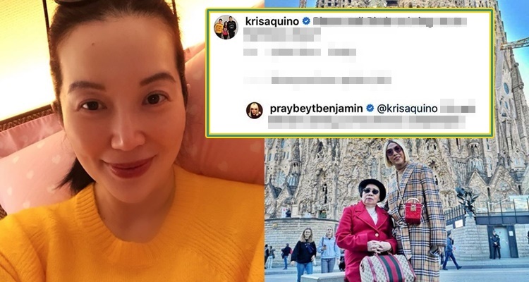Kris Aquino Reacts To Vice Ganda's Photo With His Mother