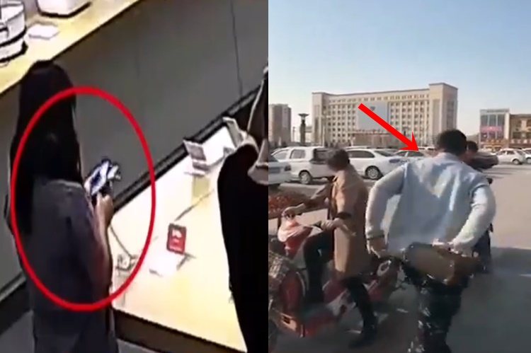 Rare Video Clip Reveals Different Modus Operandi of Robbery