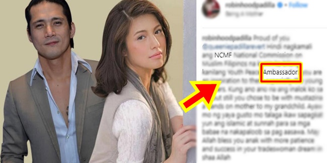 Robin Padilla Daughter Queenie Padilla Appointed As Youth Ambassador
