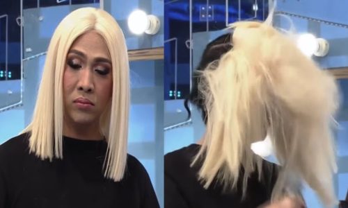 Vice Ganda Gets Exasperated, Removes Wig During Show (Video)