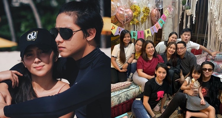 Daniel Padilla With Bernardo Family For Kathryn's 23rd Birthday