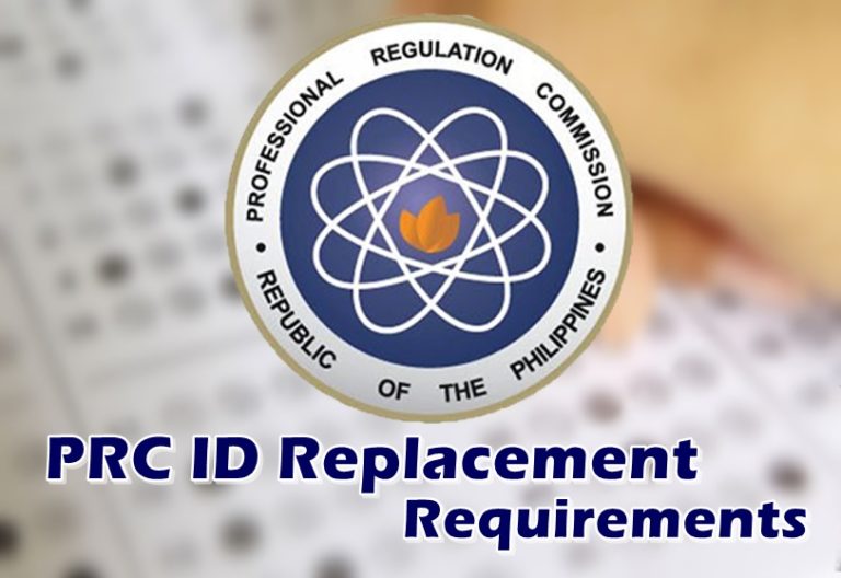 PRC ID Replacement Requirements: List Of Requirements For Lost ID