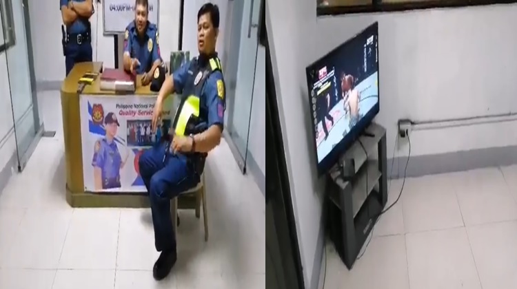 Cop Impolitely Responds to Netizen After He Was Disturbed Watching TV