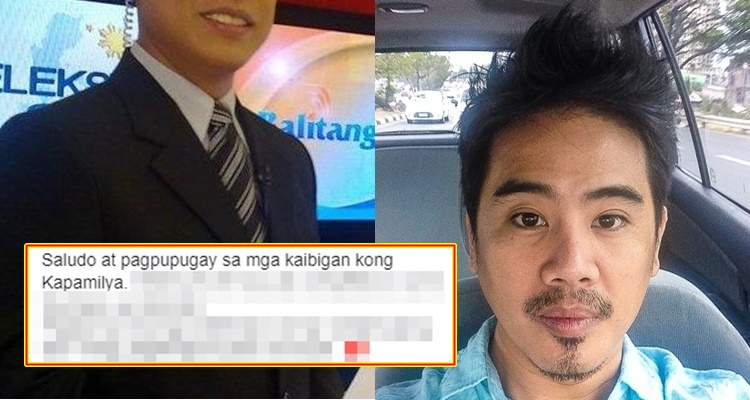 GMA Reporter Supports ABS-CBN Amid Issues Versus Jimmy Bondoc