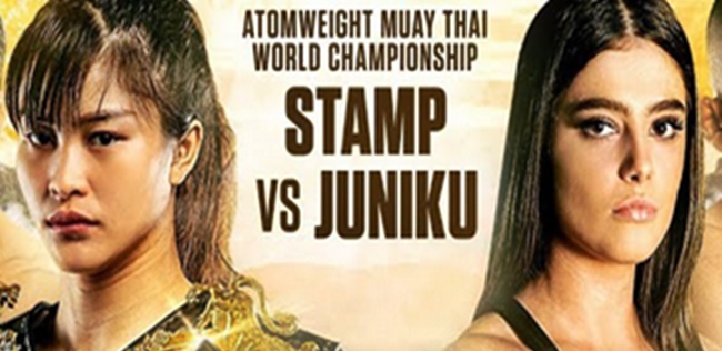 MMA Livestream: Stamp Fairtex Vs. Alma Juniku | ONE Championship