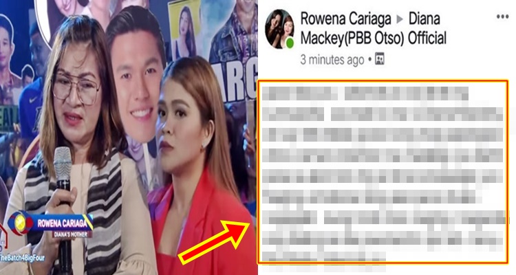 PBB Otso: Diana's Mother Apologizes To Melai After Viral "Nasiko" Video