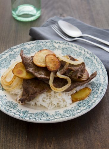 Filipino Style Beef Steak: Bistek Quick & Easy Recipe