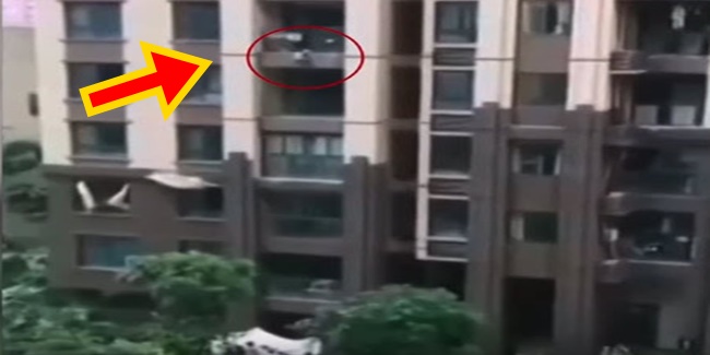 3-Year-Old Boy Survives Six Storey Fall From Apartment Balcony (Video)
