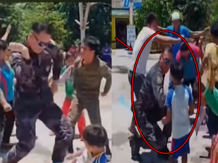 Chief of Police Joins Young Children Dancing ‘Budots’