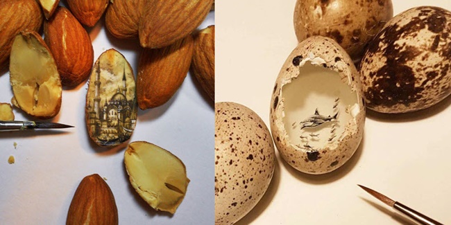 Artist Transforms Tiny Objects Into Beautiful Artworks (Photos)