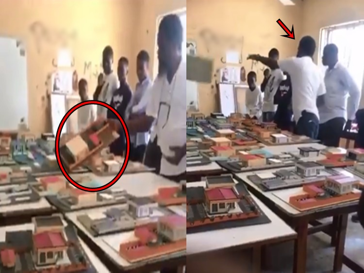 School Professor Destroys Students’ Projects During Submission