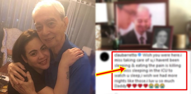 Claudine Barretto Posts Messages For Late Dad Miguel Barretto