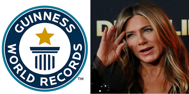 Jennifer Aniston IG Account Sets New Guinness World Record