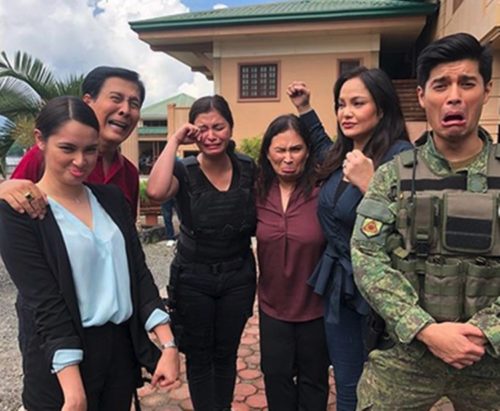 Angel Locsin Posts Photos During "The General's Daughter's" Last Taping