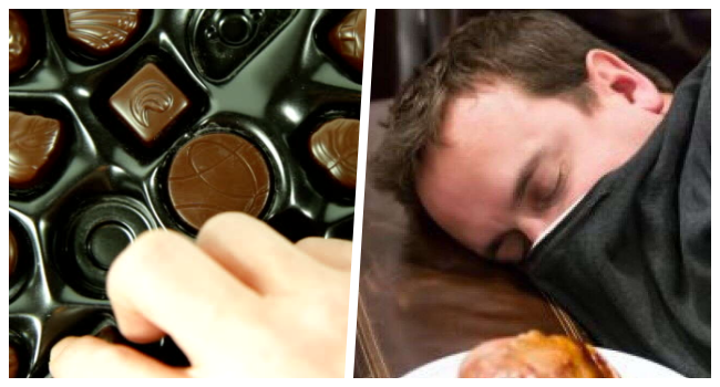 Man Breaks In Office, Eats Chocolates & Falls Into Food Coma