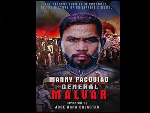 Manny Pacquiao To Play The Role of General Malvar in New Film