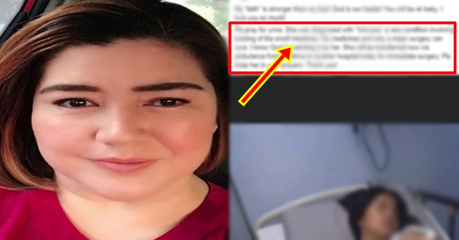 Nadia Montenegro Asks Prayers For Daughter Ynna Asistio