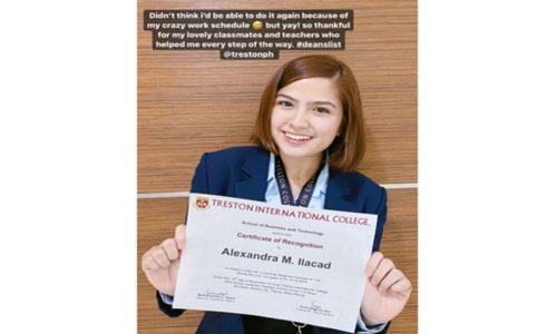 Alexa Ilacad Part Of Dean's List In School, Netizens React