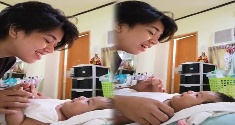 Mommy Singing Lullaby to Her Baby with Hit OPM Song Goes Viral