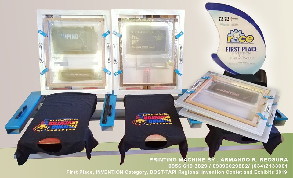 CHMSC Prof. Tops DOST's Invention Contest With Printing Machine