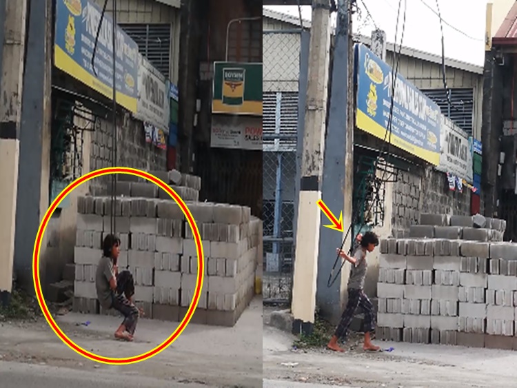 Breathtaking Video of Young Kid Making Fun of Electrical Wires Goes Viral