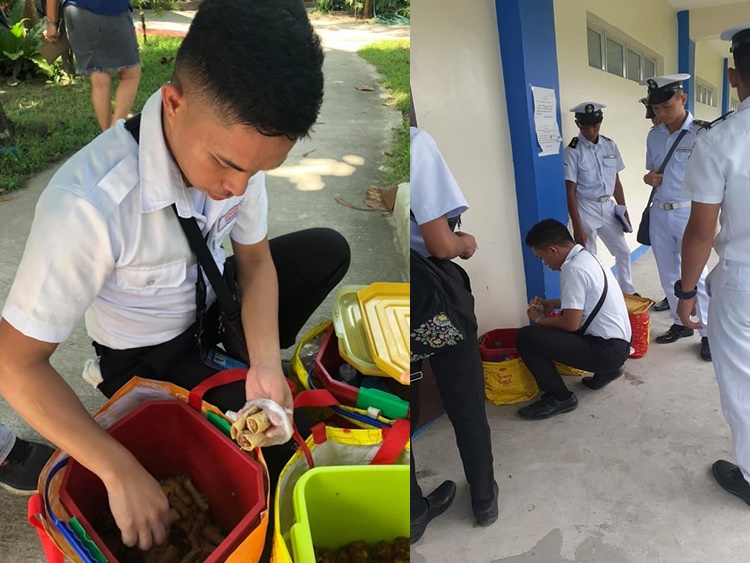Senior High School Student Sells Food to Earn Money For His Tuition