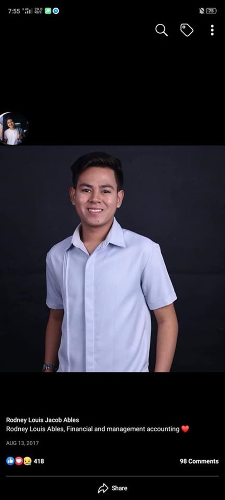 Rodney Louis Jacob Ables, The Alleged Extra BF of Woman in “Nag-usap ...