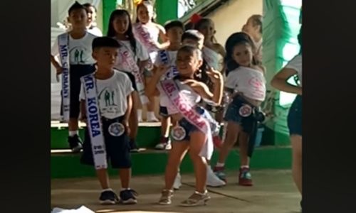 Young Beauty Queen's Fun Pageant Pose Goes Viral (Video)
