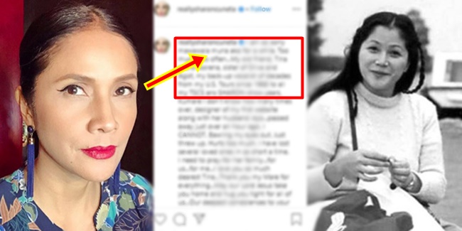 Agot Isidro's Vocalist Sister "Tina Isidro-Isorena" Dies
