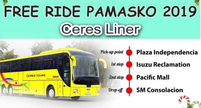 Free Bus Rides In Cebu On December 20-21, 2019