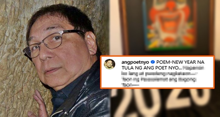 Joey De Leon Shares New Year Poem, Netizens React