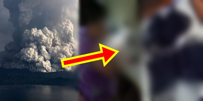 Woman Did This To Help People Affected By Taal Ashfall (Photos)