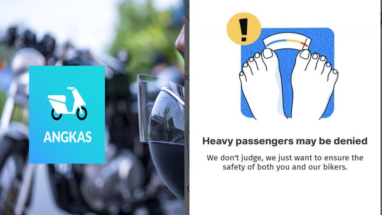 Angkas App Update Requires Passenger’s Weight Before Booking a Trip