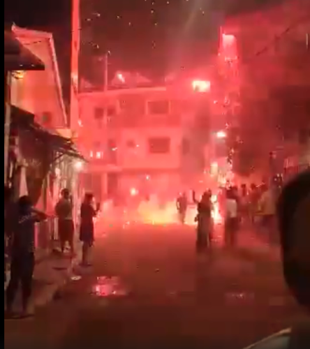 Fireworks Display Goes Wrong, Attacks Residents Goes Viral (VIDEO)