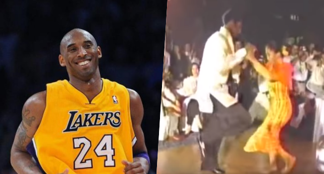 Kobe Bryant Dancing Tinikling In Manila 1998 (VIDEO)