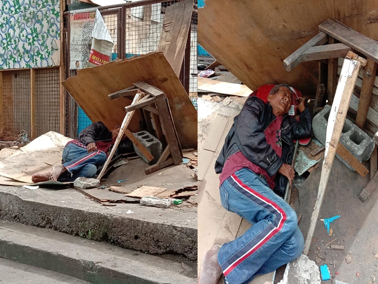 Heartbreaking Photos of Sick, Homeless Grandpa Goes Viral Online