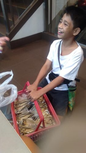 Young Boy Selling Dried Fish Who Went Viral Finally Met His Mother