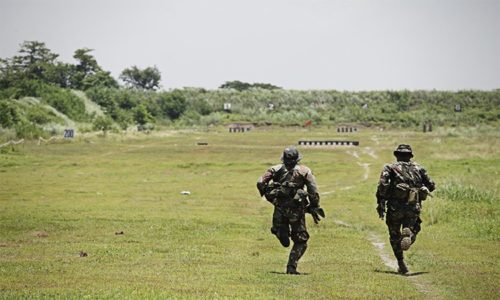 Beauty Queen Enrolls In Basic Citizen's Military Training