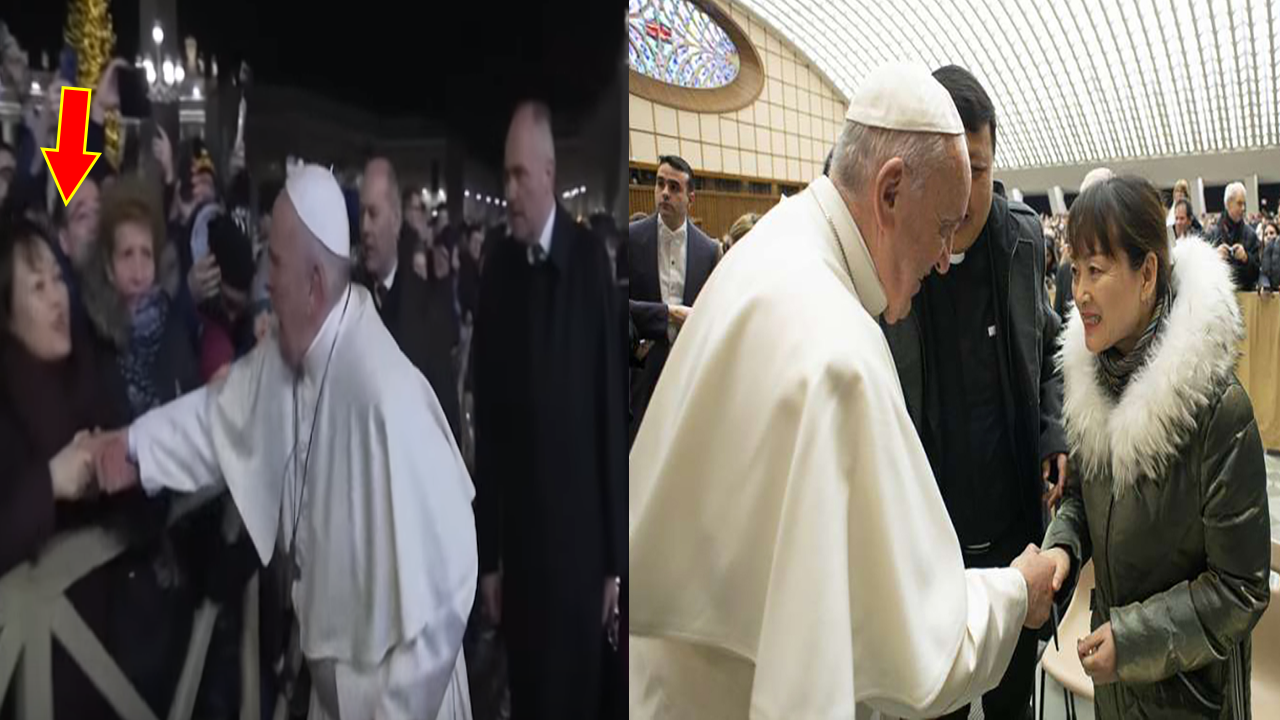 Pope Francis Sincerely Shake Hands to Woman He Slapped on Viral Video