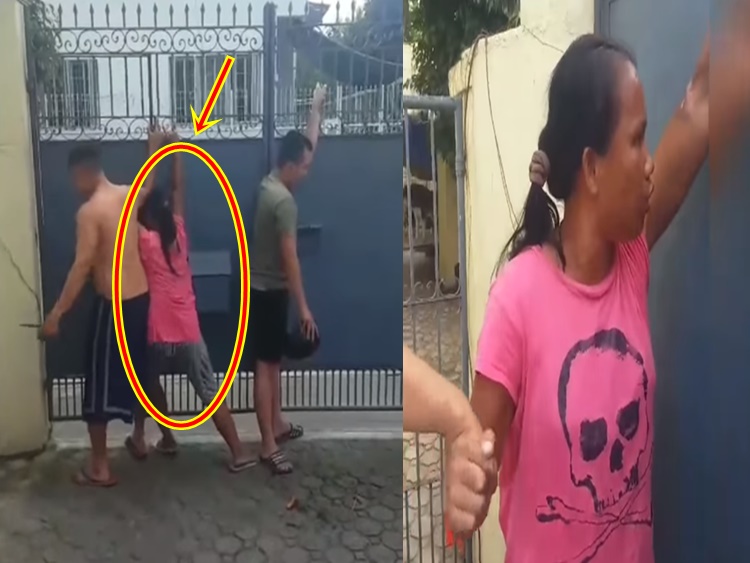Female Thief Caught Breaking Into Navy Personnel’s House (Video)