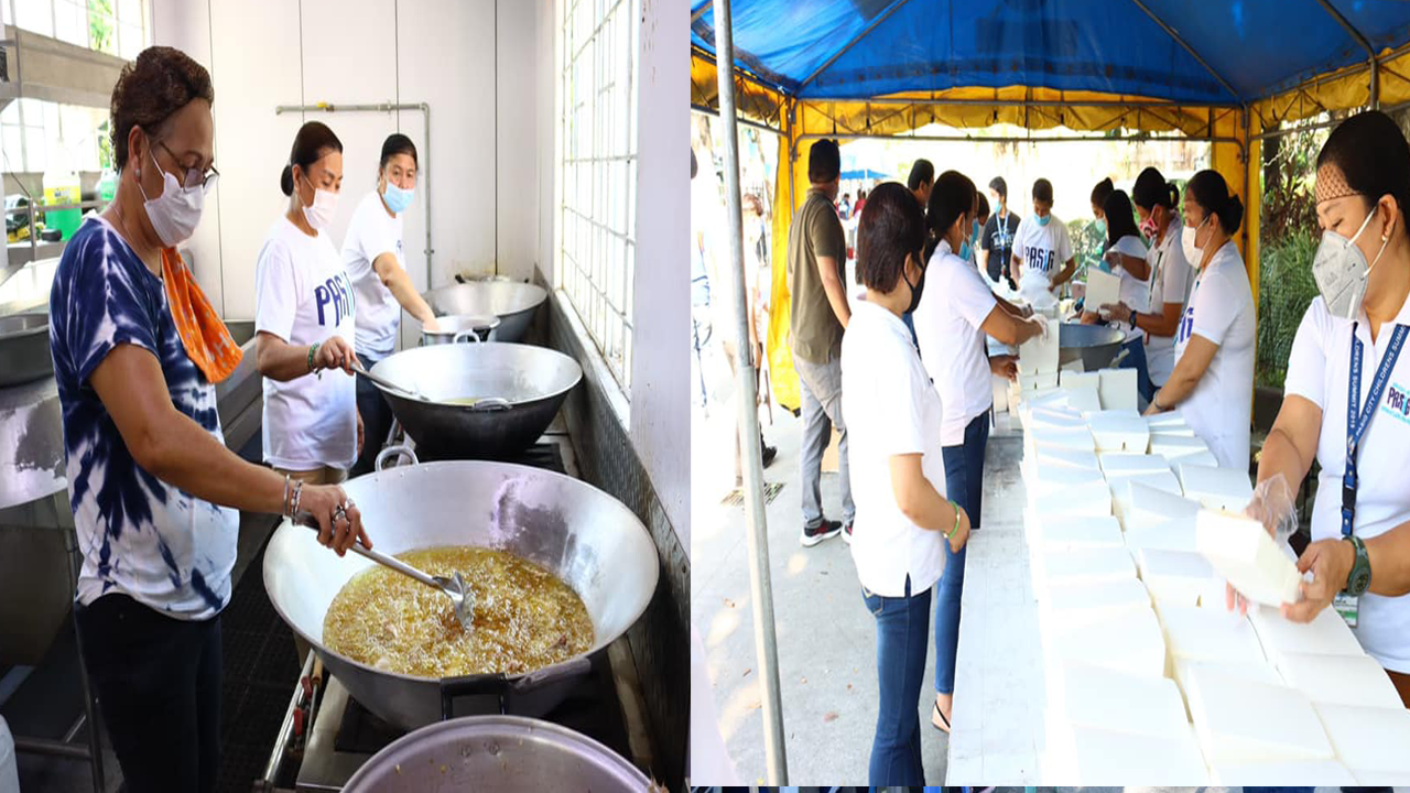 Pasig City Sets Up Community Kitchens to Serve Meals for Frontliners