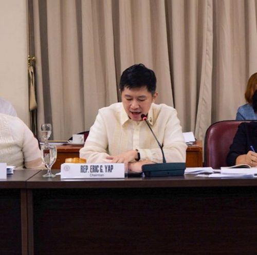 House Rep Eric Yap Has Coronavirus, He Went to Malacañang Last Weekend