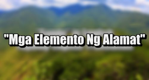 Elemento Ng Alamat: Kahulugan At Halimbawa Nito
