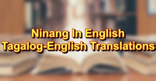 Ninang In English: Tagalog - English Translation Of "Ninang"